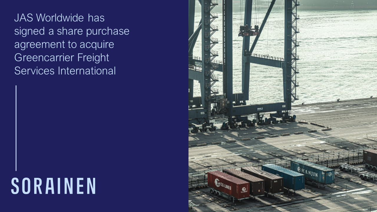 JAS Worldwide to acquire Greencarrier Freight Services International ...