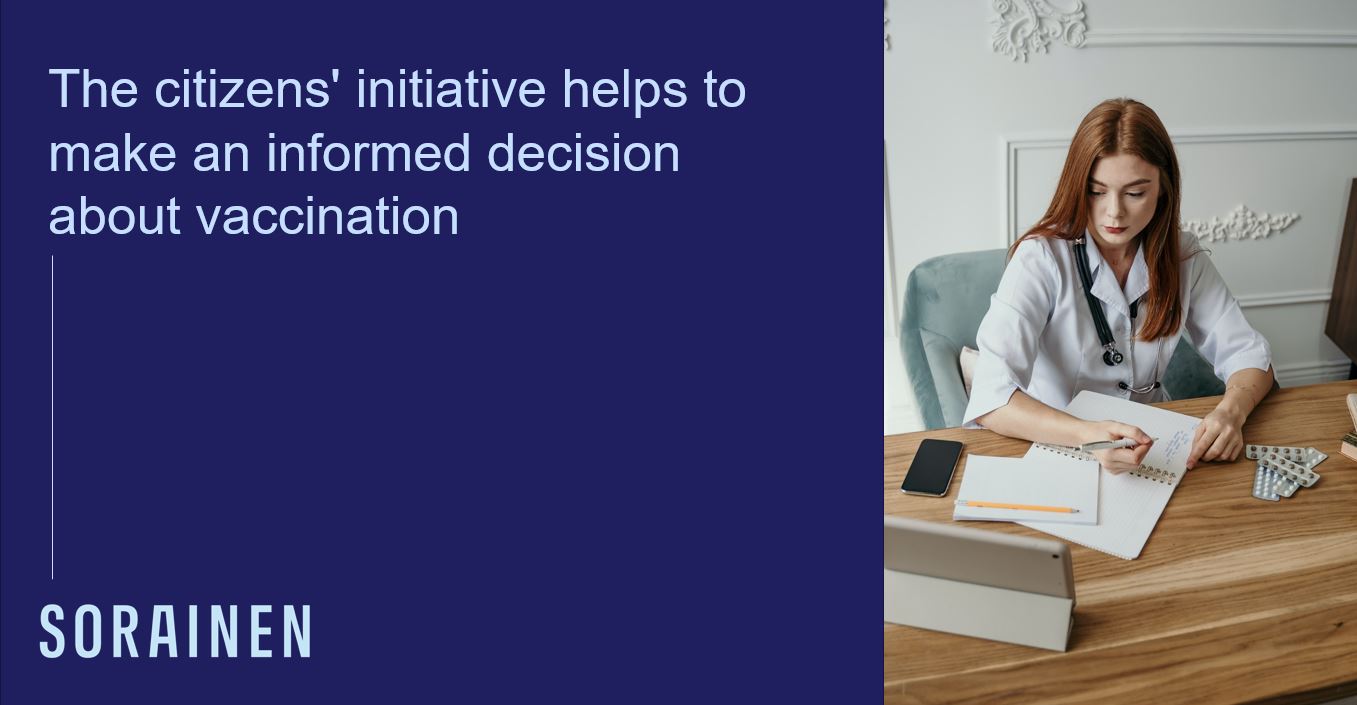 The citizens' initiative helps to make an informed decision about ...