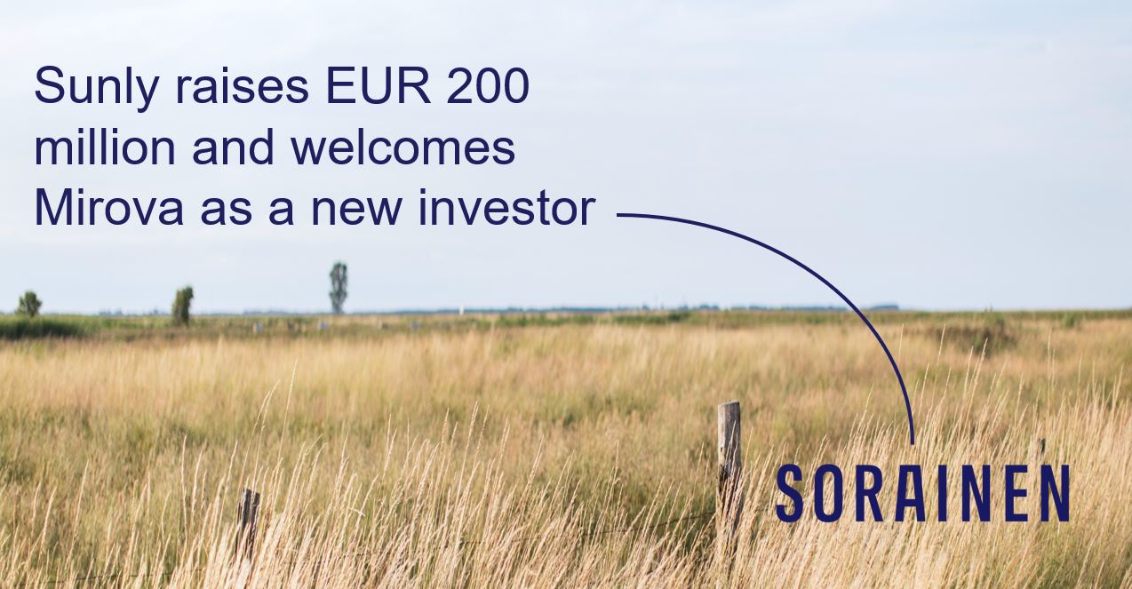 Sunly raises EUR 200 million and welcomes Mirova as a new investor ...