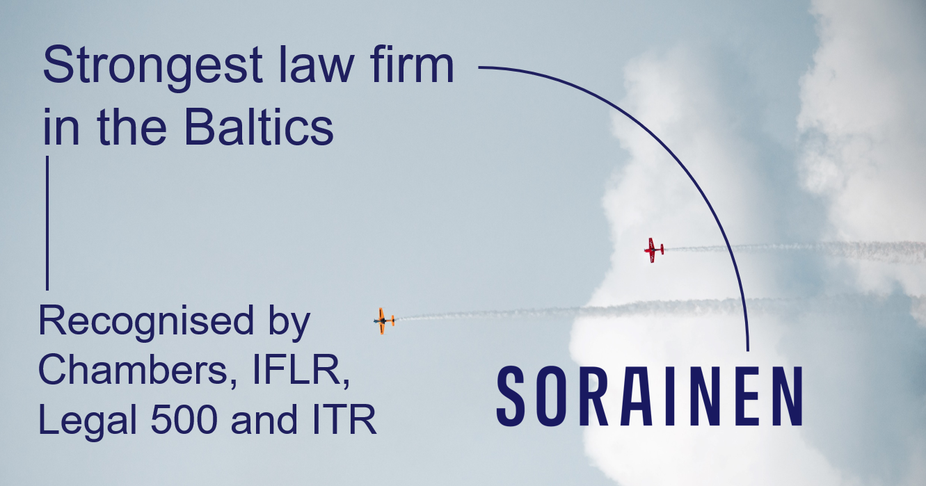 Sorainen is the strongest law firm in the Baltics - Sorainen