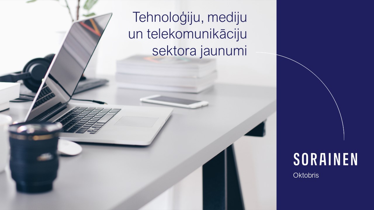 Tehnoloģiju, mediju un telekomunikāciju (TMT) sektora jaunumi. Oktobris ...