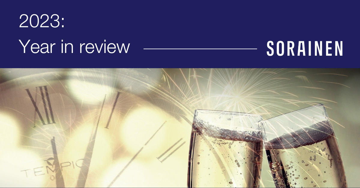 2023: Year in review - Sorainen