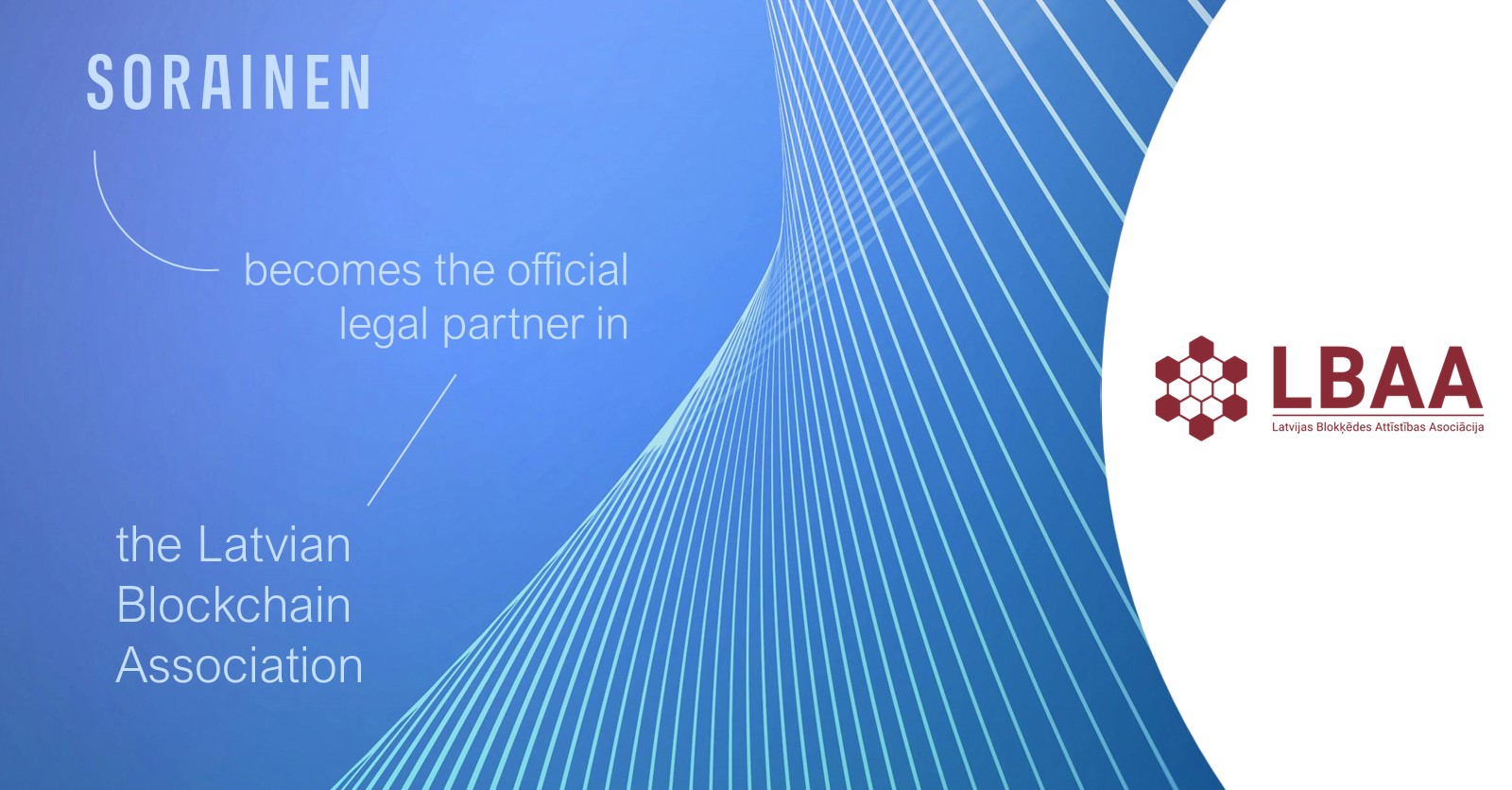 Sorainen Joins Latvian Blockchain Association
